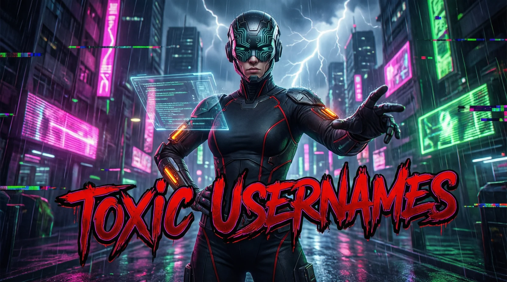 501+ Toxic Usernames (Brutal, Dark & Attitude Names for 2026)