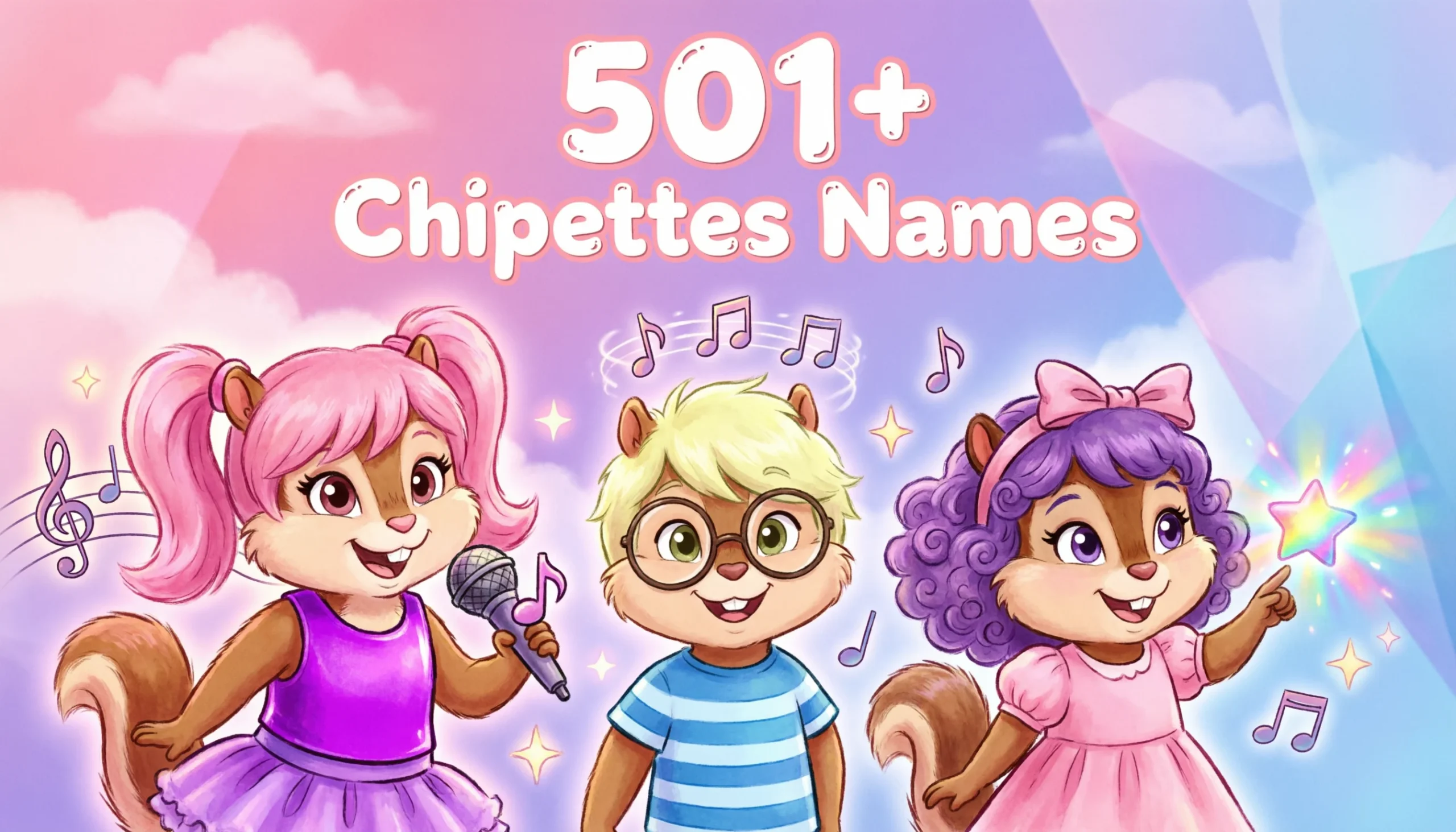 501+ Chipettes Names (Cute, Funny, Cool & Creative Ideas)
