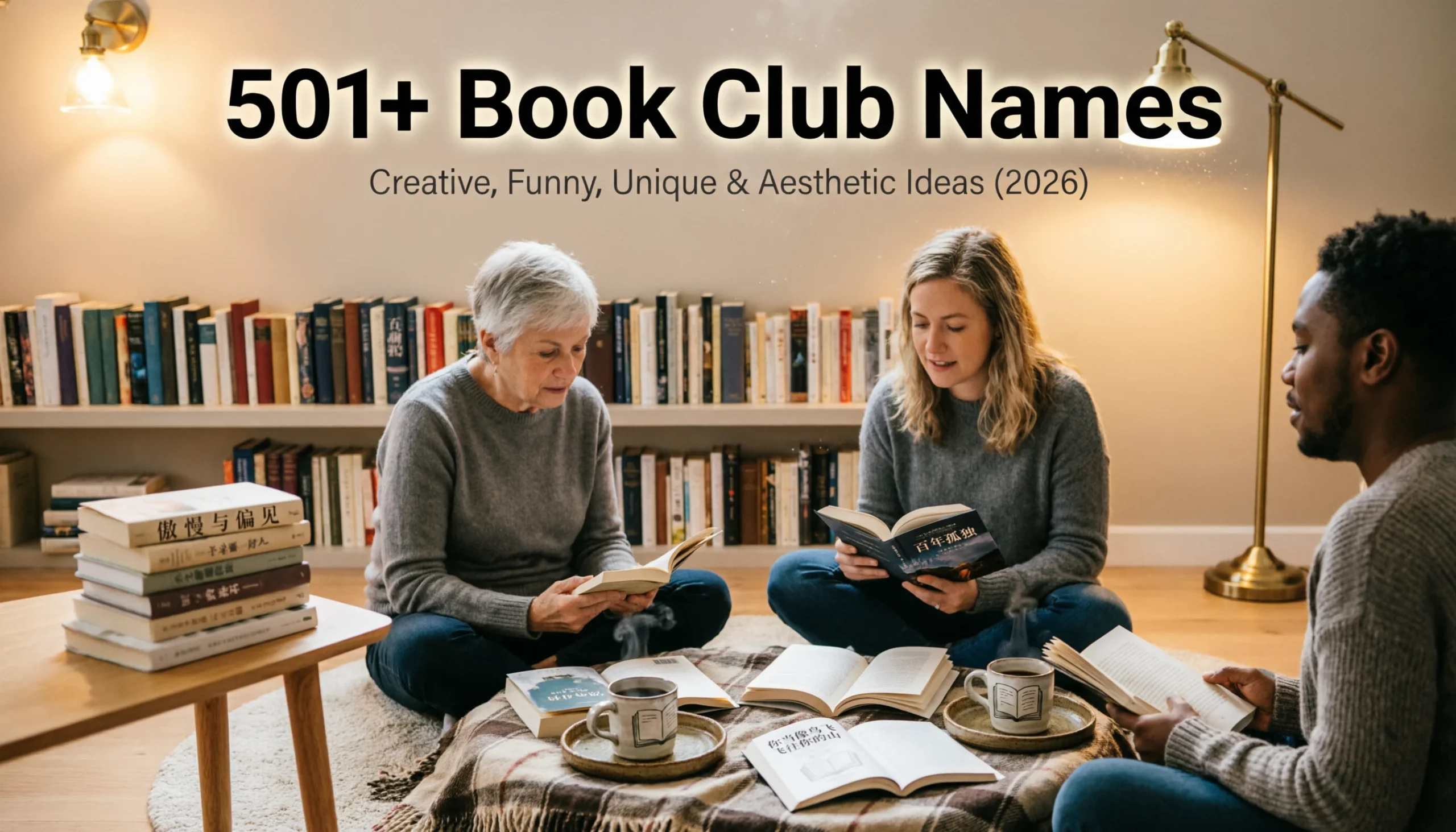 501+ Book Club Names (2026): Creative, Unique & Catchy Ideas for Every ...