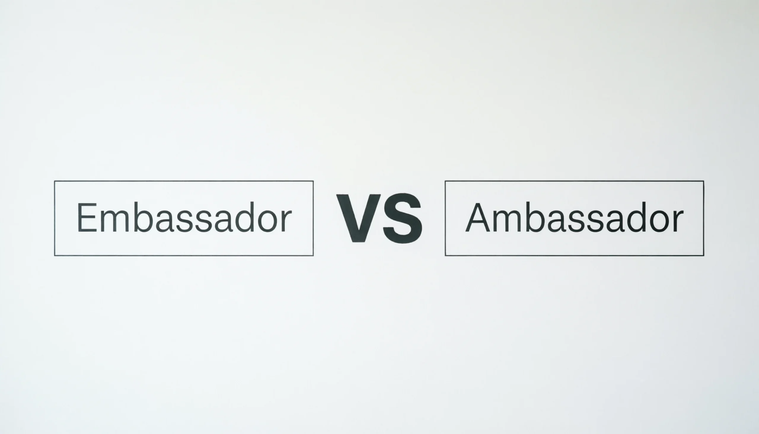 Embassador vs Ambassador: Which Spelling Is Correct? (Clear Guide ...