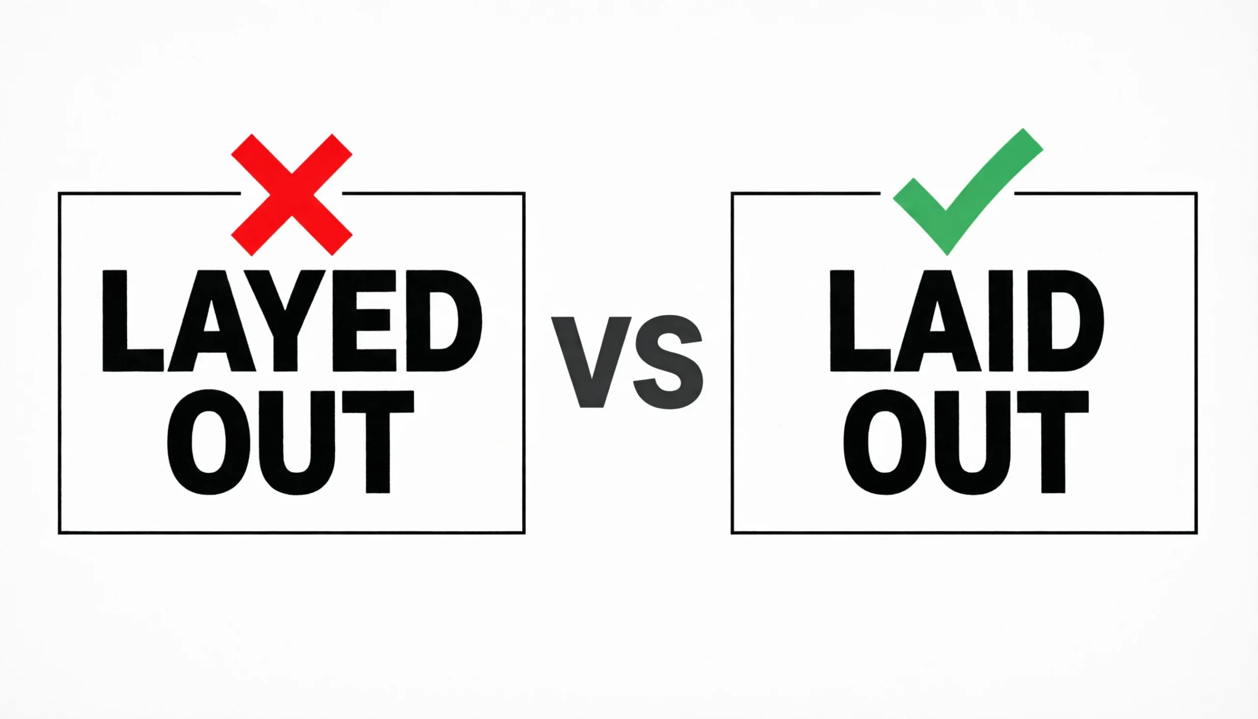 Layed Out vs Laid Out: Which One Is Correct? (Easy Grammar Guide ...