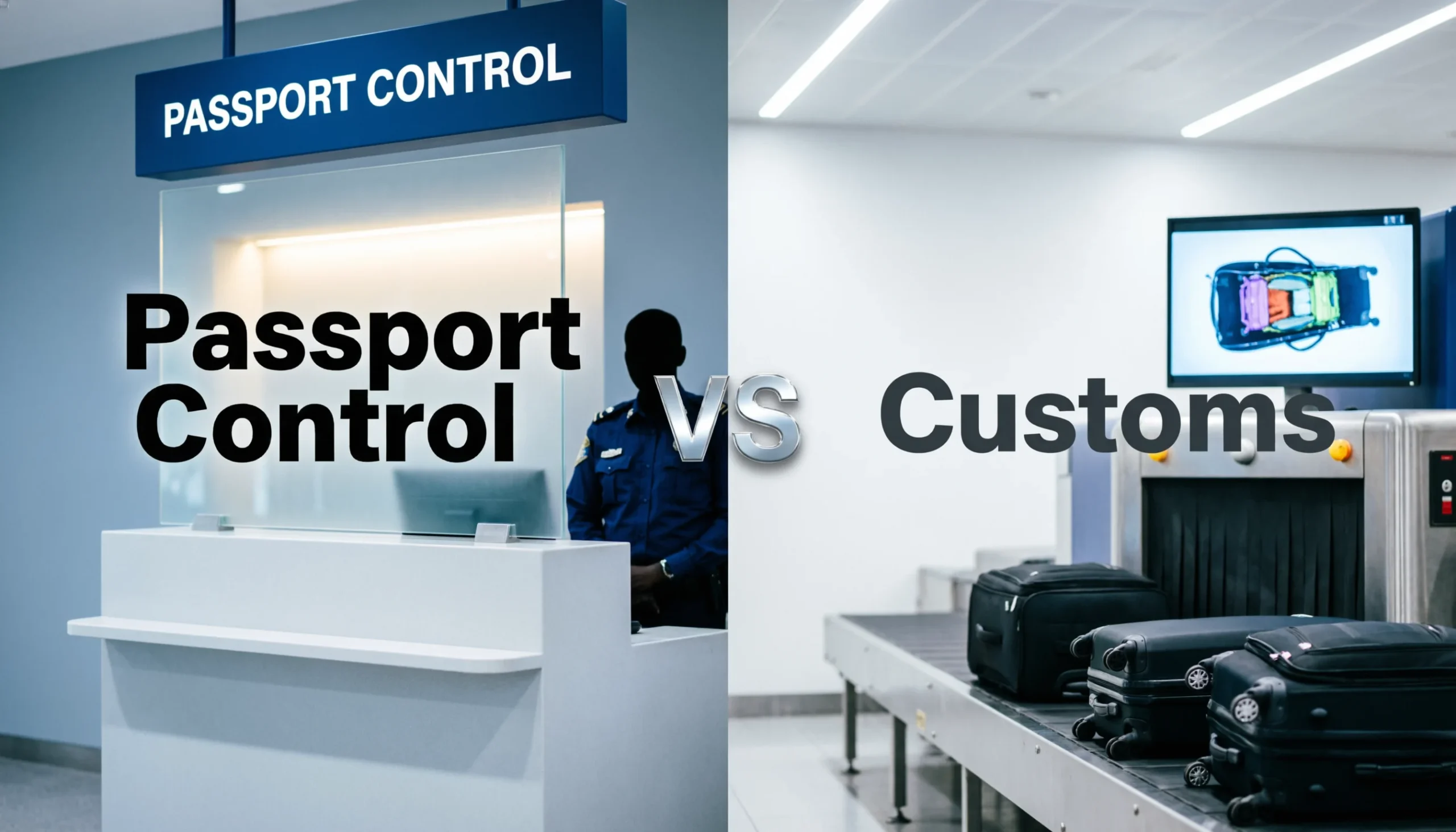 Passport Control vs Customs: What’s the Real Difference for Travelers?